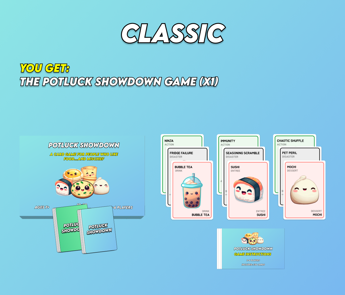 Potluck Showdown Classic (1 Game Unit)